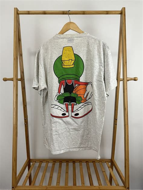 VTG Marvin The Martian Looney Tunes Basketball Space Gem