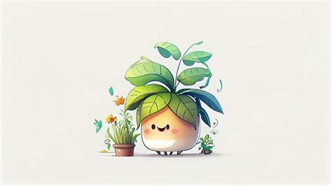 Green Plant Pot Elf Powerpoint Background For Free Download Slidesdocs