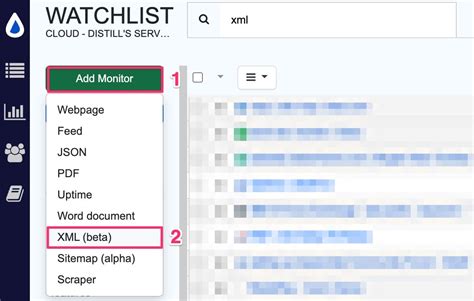 XML Monitor Guide Track XML Data Changes Distill