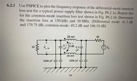a 6 2 1 use pspice to plot the frequency response of