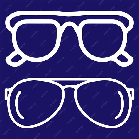 Premium Vector Sunglass Logo Or Icon Set Vector