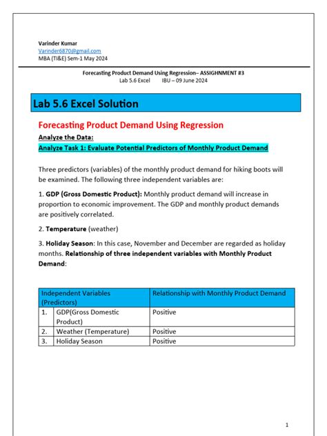 Assignment 3 Lab 56 Ss Pdf Dependent And Independent Variables