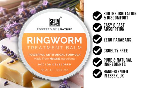Natural Antifungal Cream Treatment For Ringworm Fast Acting Relief