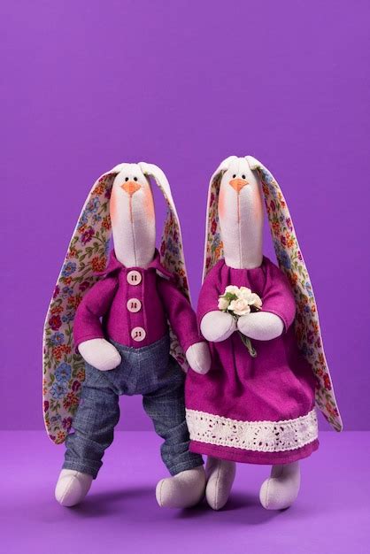 Free Photo Cute Plush Toys Arrangement