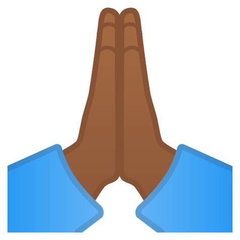 Prayer Hands Emoji Blessing Unity Gratitude Meditation Png