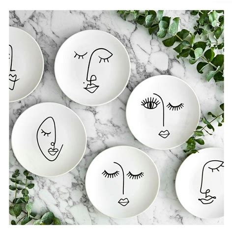 Set Of Six Abstract Art Coasters Artofit