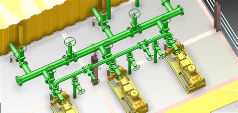 E3d Model Free Pipes No Components Connected To Head And Tail Offshoreengineering Vn