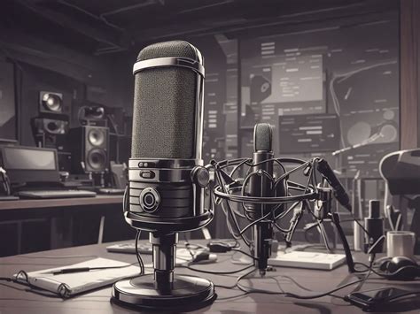 Download Podcast Microphone Mic Royalty Free Stock Illustration