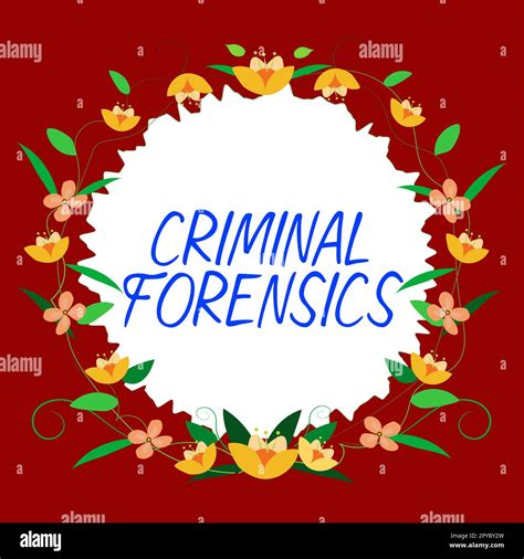 Handwriting Text Criminal Forensics Word Written On Federal Offense