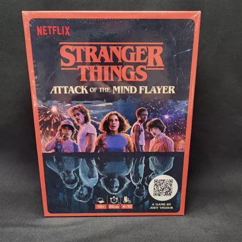 Stranger Things Attack Of The Mind Flayer Cardboard Game Netflix