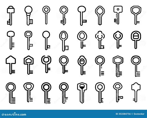 Lock Open And Lock Closed Icons Set Security Symbol Vector