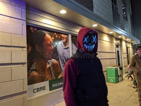 Anon Anonymous Mask Urban Guy Editorial Image Image Of Anonymous