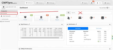 How To Change User Panel Password In CWP Admin Support Knowledge