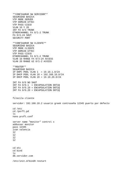 Comando Servidor Web Pdf