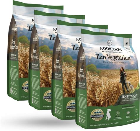 Addiction Zen Vegetarian Alimento Seco Para Perros Rico En