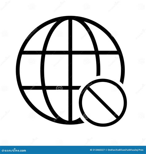 World Wide Web Site Symbol Internet Map Icon Website Address