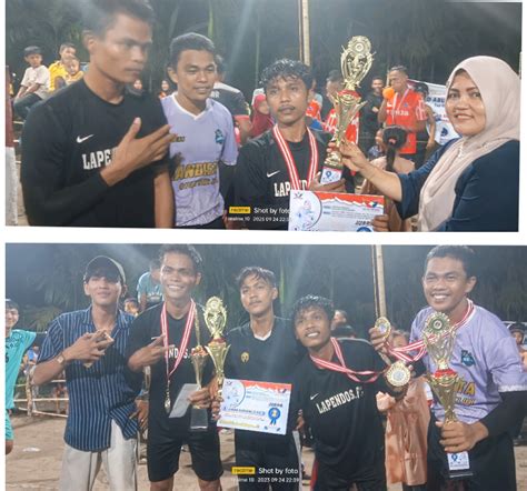 Turnamen Sepak Takraw Persahabatan Antar Tim Takraw Tiga Kampung Tuan