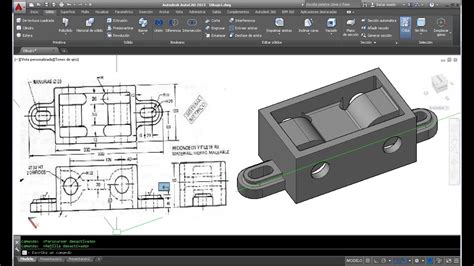 Como Hacer Un Dibujo 3d A Partir De Un Plano En Autocad 2015 Youtube Hot Sex Picture