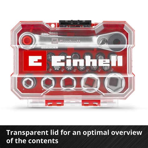 Einhell 49118683 Xs Case Compact Socket Set X21 Pcs Power Tool World