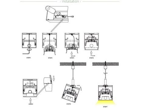 Pendant Mount LED Lighting Channel With PC Diffuser Cover