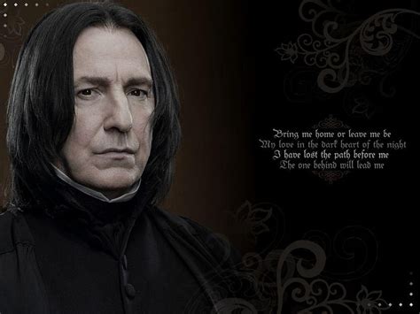 Professor Severus Snape Hd Wallpaper Pxfuel