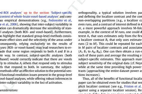 simulation results voxel based methods group level voxel based