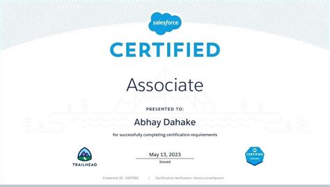 Abhay Dahake On Linkedin Salesforce Salesforcecertified