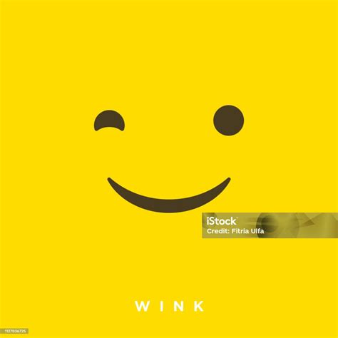 평면 디자인 스타일 윙크 눈 이모티콘 소셜 미디어 반응벡터 Eps10과 고품질 벡터 만화 감정에 대한 스톡 벡터 아트 및 기타 이미지 Istock