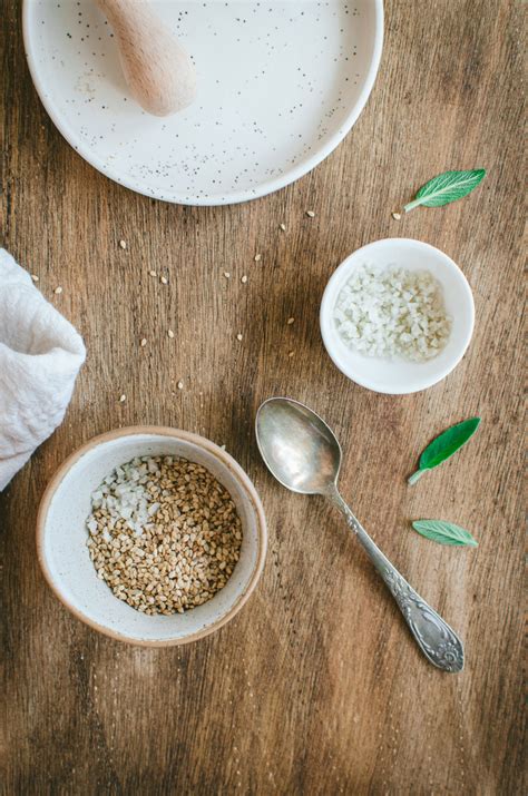 Gomasio maison comment faire Recette condiment au sésame