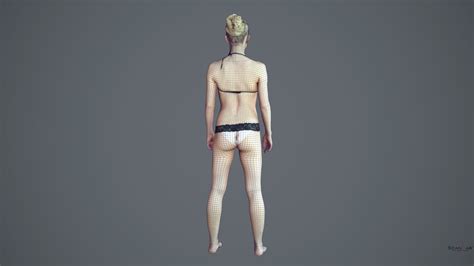 Female Body Scan Fbx