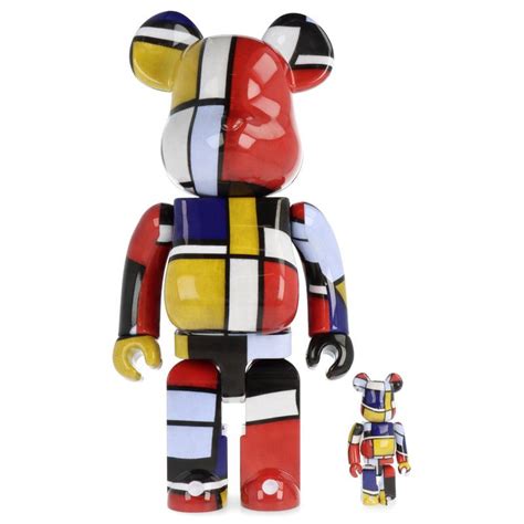 Piet Mondrian Bearbrick 400% (Mondrian BE@RBRICK) For Sale at 1stDibs
