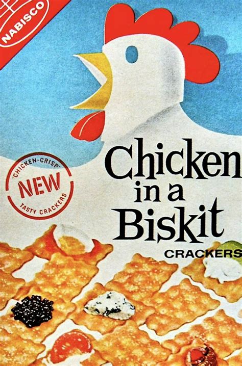 1964 Nabisco Introduced Chicken In A Biskit Snack Crackers Album On Imgur
