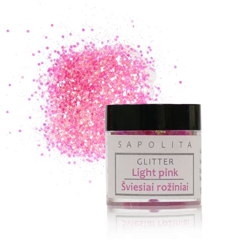 Glitter Light Pink Sapolita
