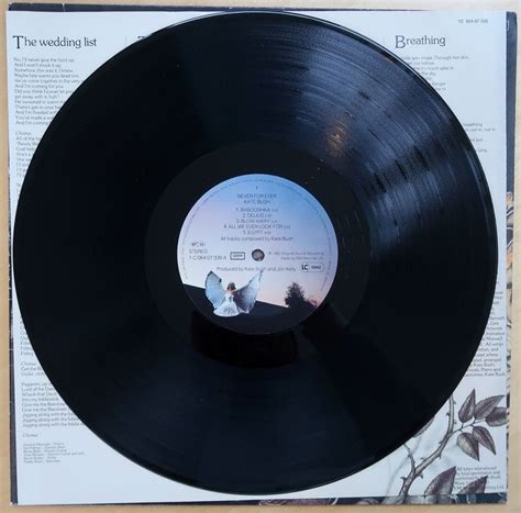 Kate Bush Never For Ever Lp Kaufen Auf Ricardo