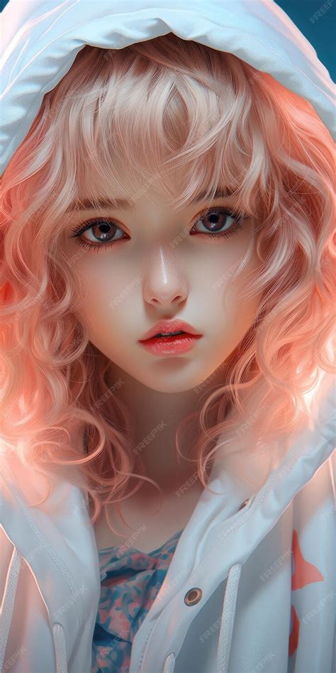 Premium Ai Image Anime Kawaii Girl Ai Generated