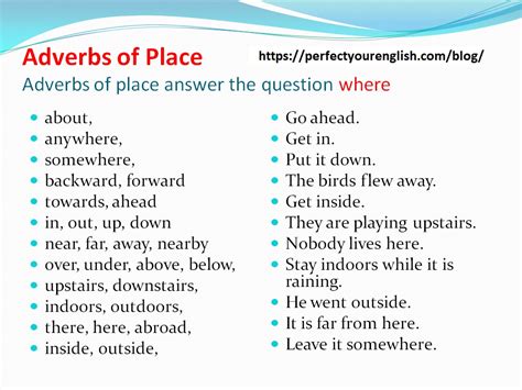 Is Here An Adverb Of Place At Sherri Erickson Blog