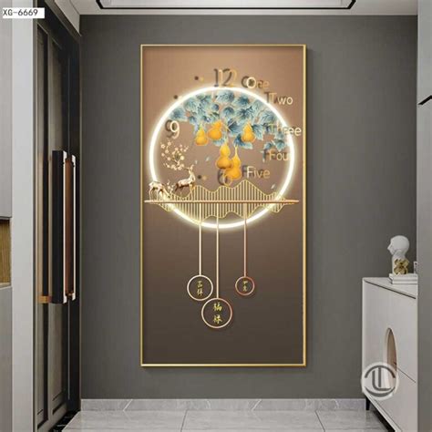 Xưởng Tranh Đồng Hồ Treo Tường Linh Trần Decor