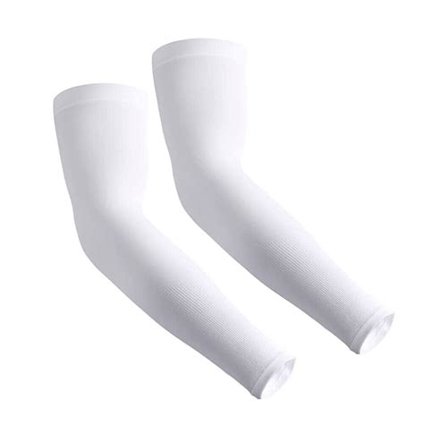 1 5 Pairs Cooling Arm Sleeves Cover Uv Sun Protection Outdoor Sport Men