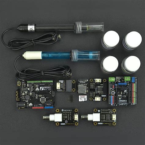 Gravity Knowflow Basic Kit A Diy Water Monitoring Basic Kit Dfrobot Kit0131