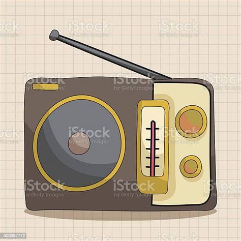 라디오폰에 테마 요소를 0명에 대한 스톡 벡터 아트 및 기타 이미지 0명 단일 객체 라디오 Istock