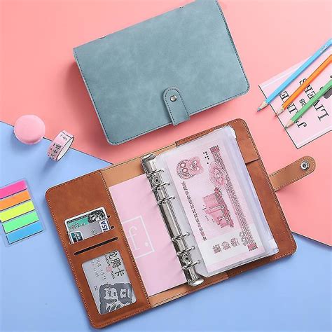 Notebook Binder Budget Planner Binder Cover With 12 Pieces Binder