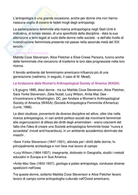 Antropologia Di Genere