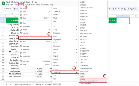 How To Count Cells With Text In Google Sheets Quick Ways