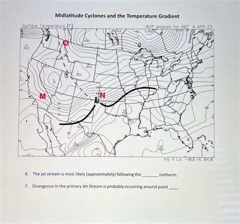 Solved Exercise 4 Surface Pressure And Midlatitude Cyclone Chegg