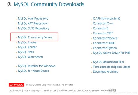 【数据库mysql】2021最新官网下载及查看mysql版本步骤教程 mysql 查看版本下载 csdn博客