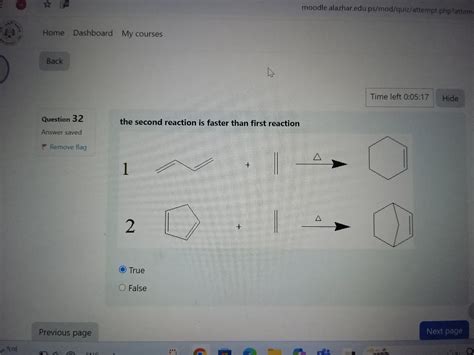 the second reaction is faster than first reaction 1 CH2=CH-CH=CH2 + H2 cyclohexane 2 cyclohexene ...