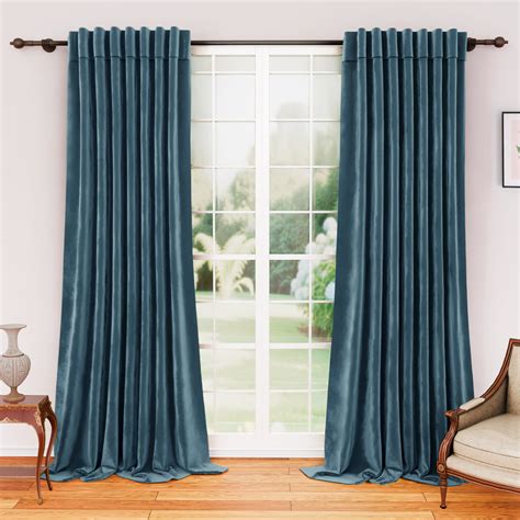 Mercer41 Blackout Velvet Curtains For Bedroom Living Room And Home