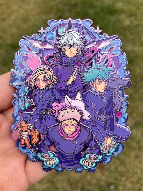 Jjk Triple Layer Pin Tomodachipins