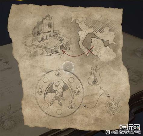 霍格沃茨之遗亨利艾塔地图宝物在哪里 特玩网