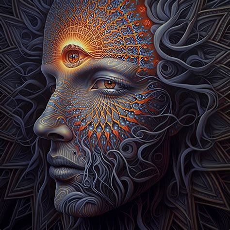 Alex Grey Inspired High Resolution Digital Download Printable Etsy